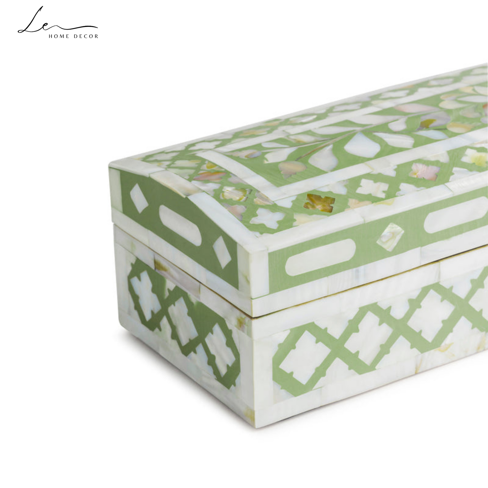 Pearl Decorative Box - Olive – Le Home Decor